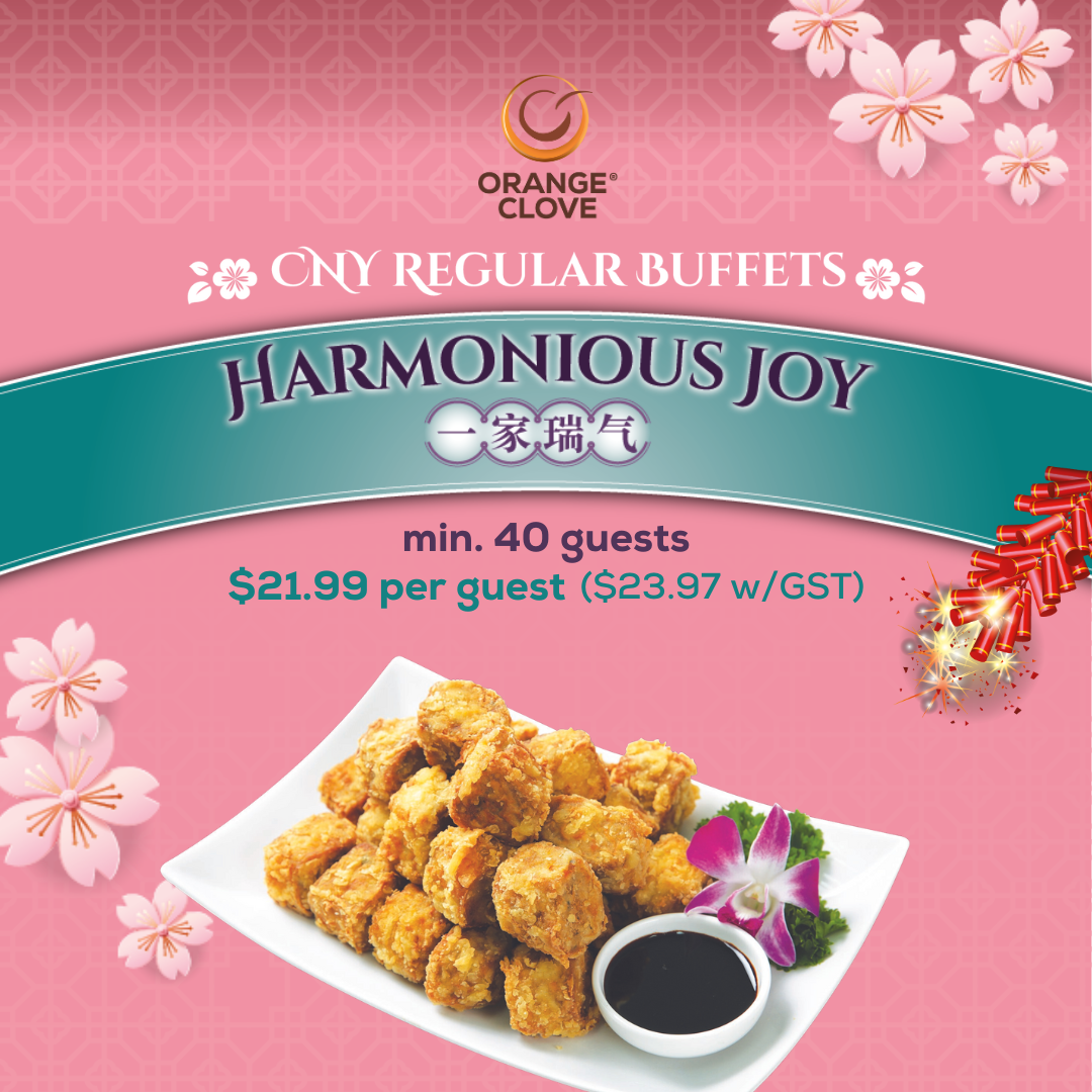 CNY Catering 2024 | Buffet, Mini Buffets & Yusheng | Orange Clove