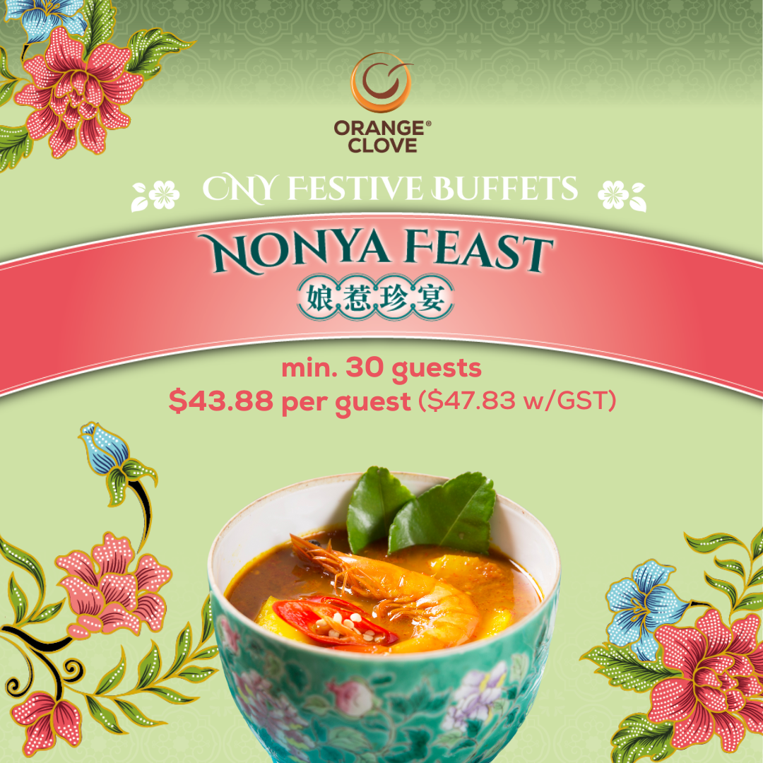 CNY Catering 2024 | Buffet, Mini Buffets & Yusheng | Orange Clove