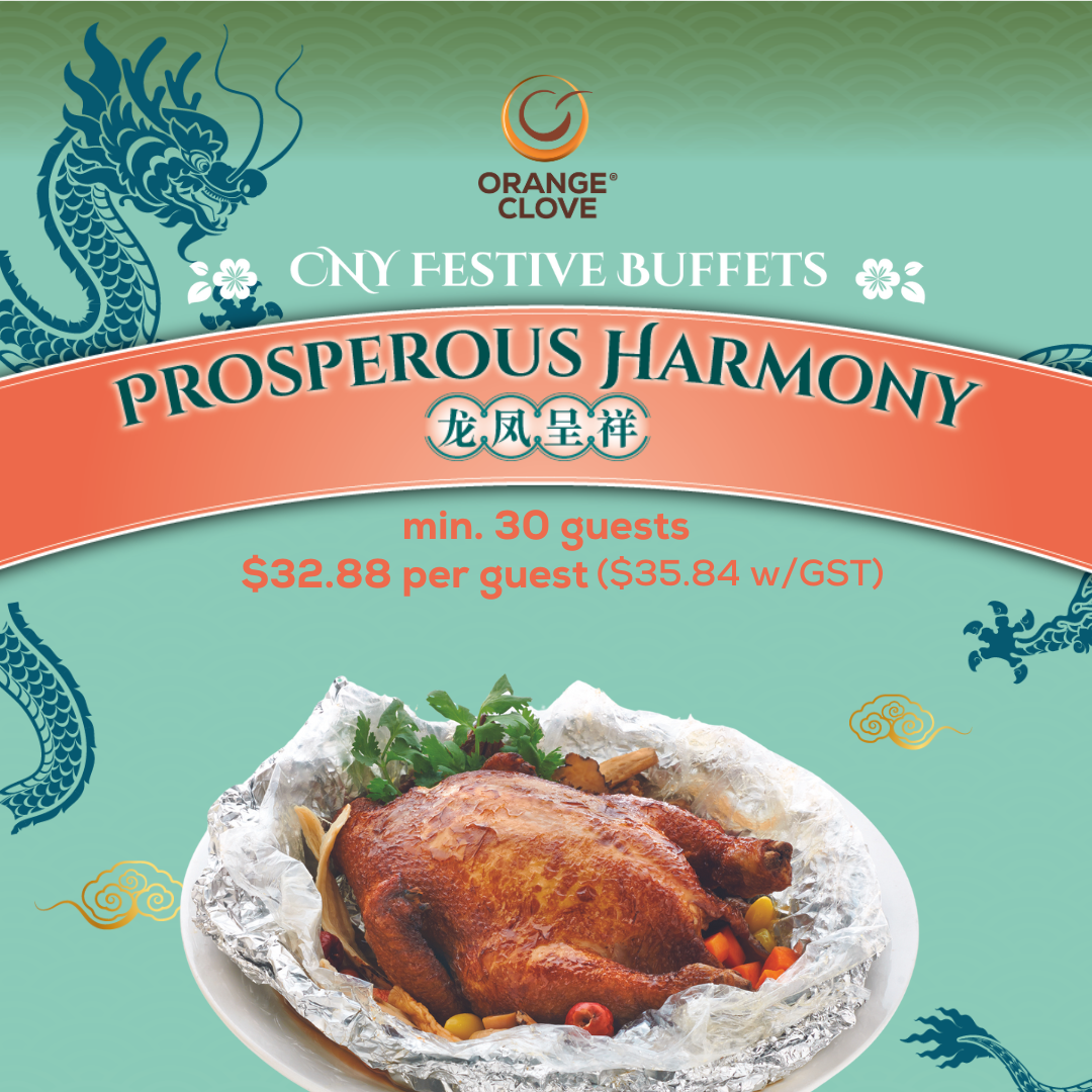 CNY Catering 2024 | Buffet, Mini Buffets & Yusheng | Orange Clove